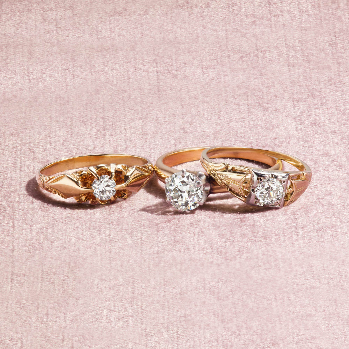 Vintage Engagement Rings Under $1,000 | Authentic Antique Victorian ...